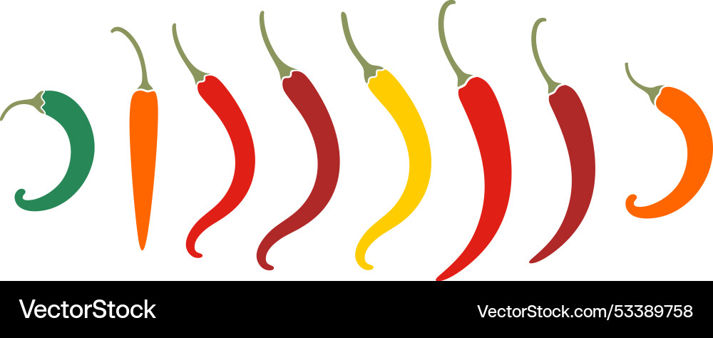 Chili pepper Royalty Free Vector Image - VectorStock