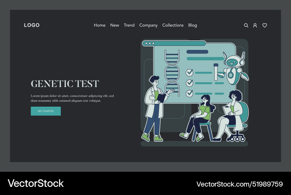 Biohacking flat Royalty Free Vector Image - VectorStock