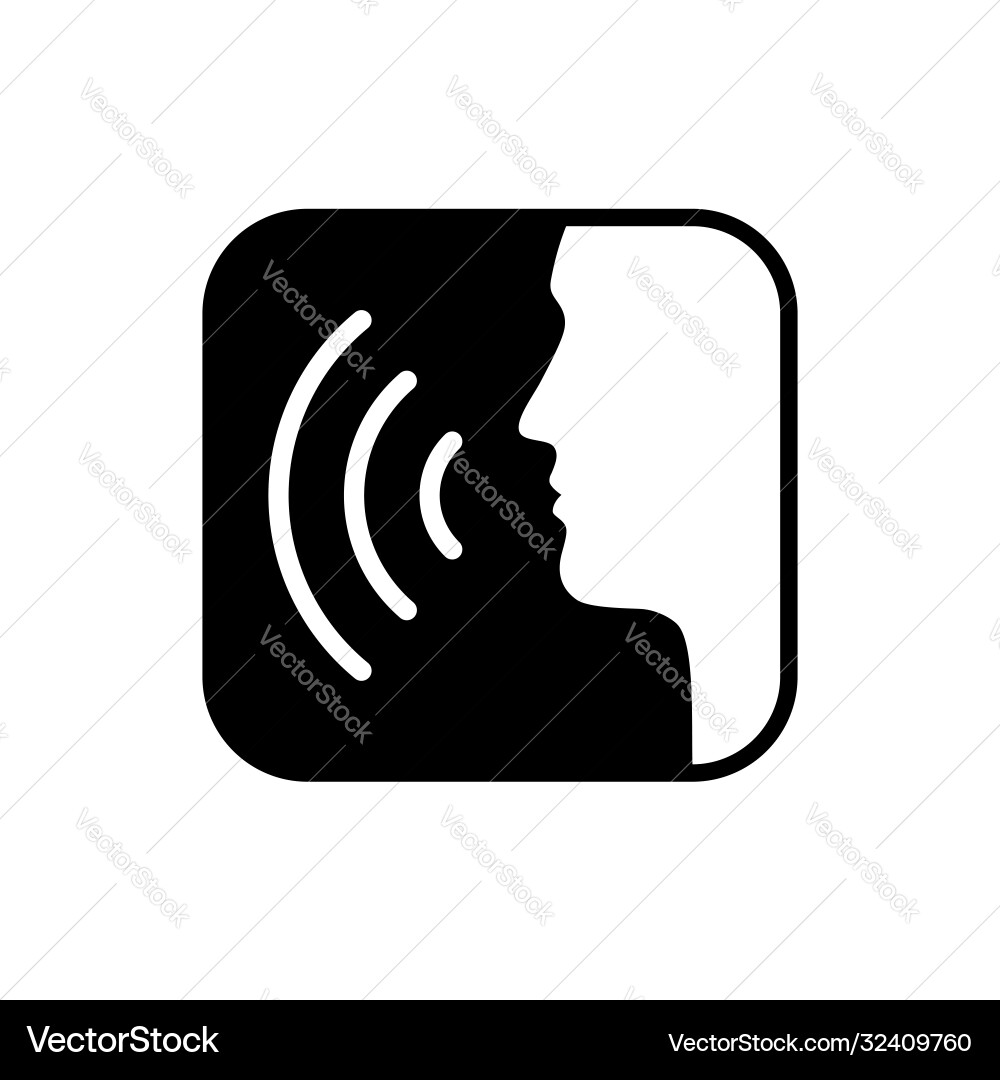 Voice human Royalty Free Vector Image - VectorStock