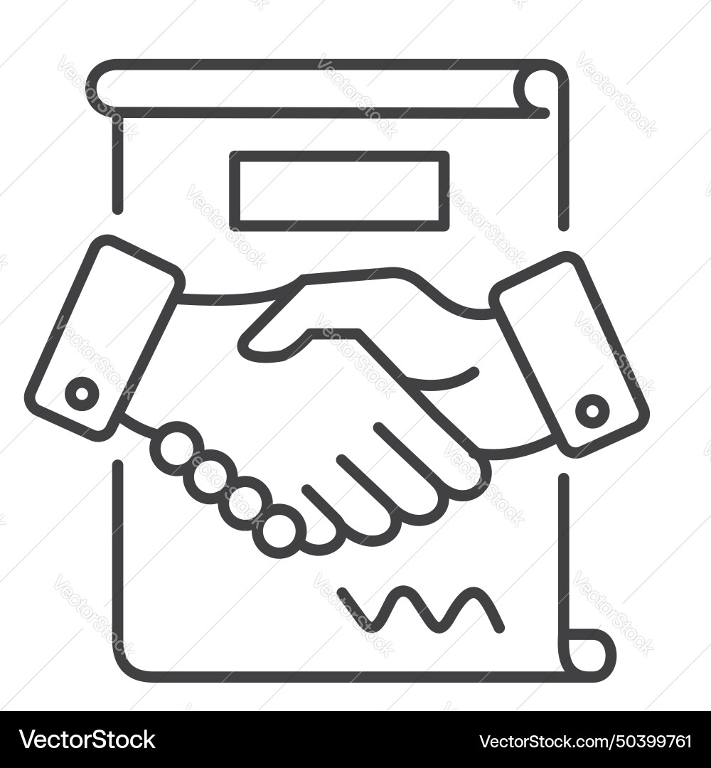 Business contract icon design Royalty Free Vector Image