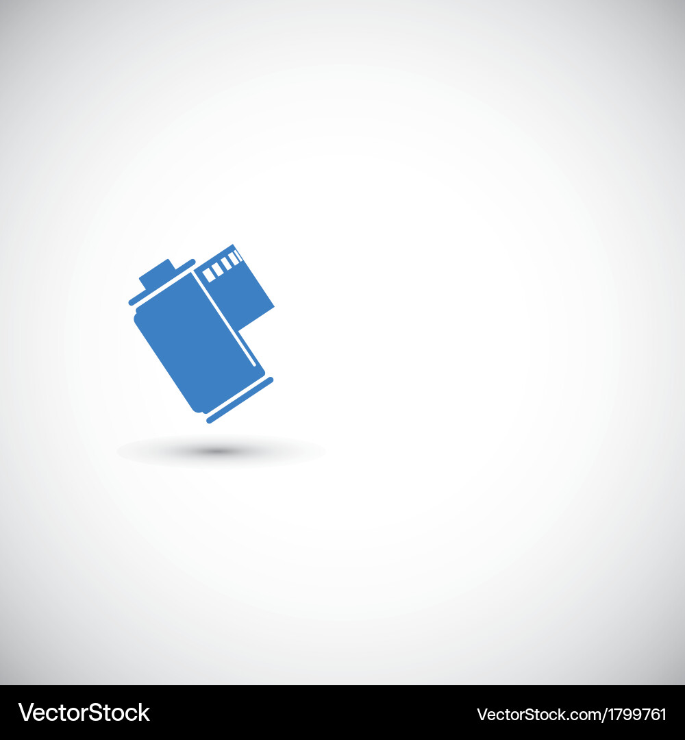 Film canister Royalty Free Vector Image - VectorStock