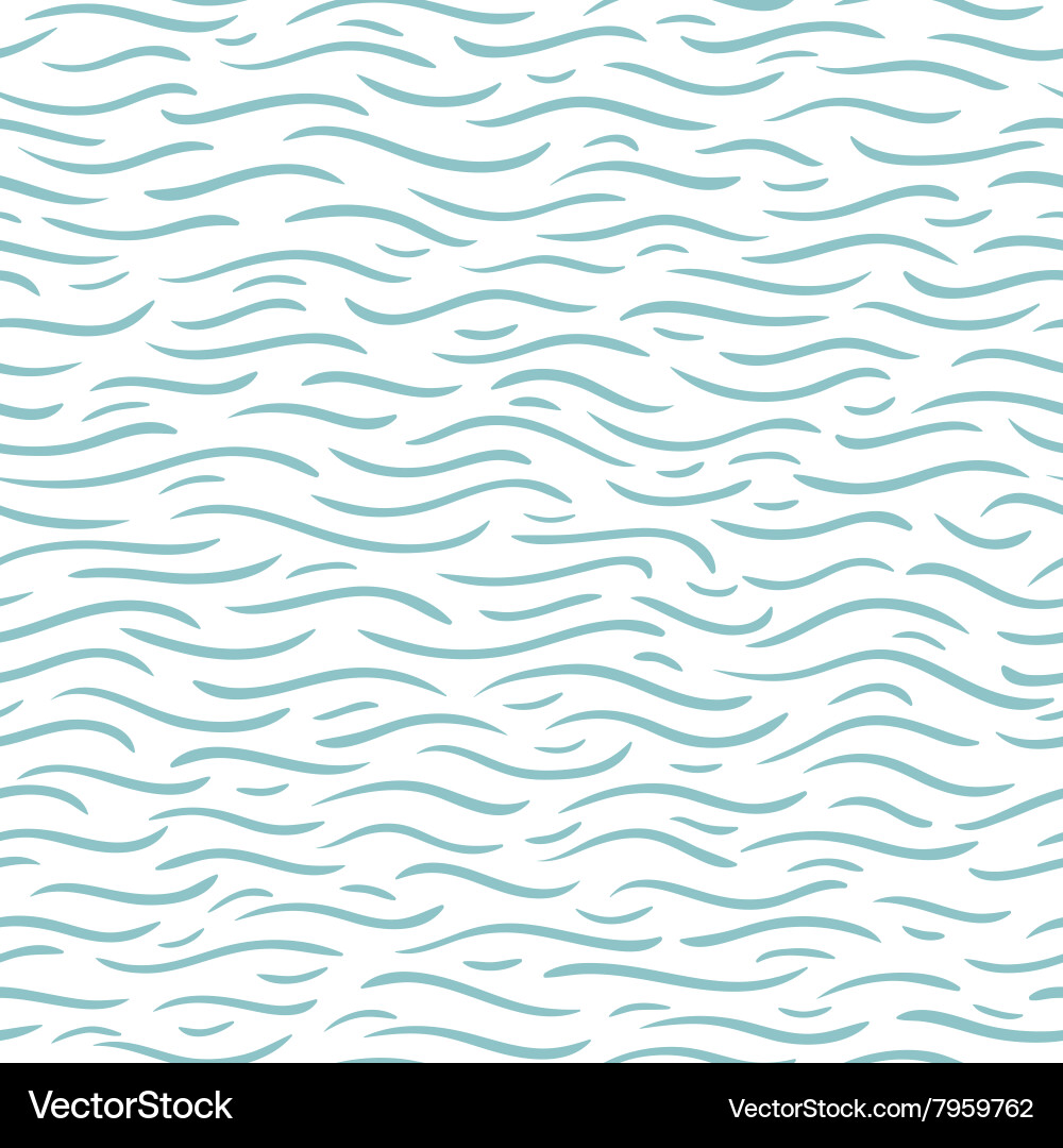 Blue wave pattern Royalty Free Vector Image - VectorStock