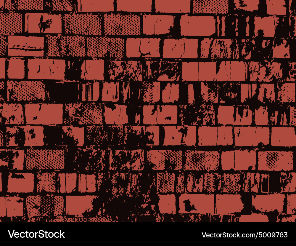 Brick wall Royalty Free Vector Image - VectorStock