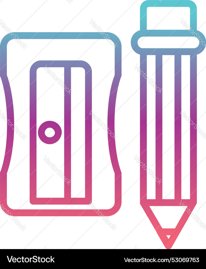 Geometry line gradient design Royalty Free Vector Image