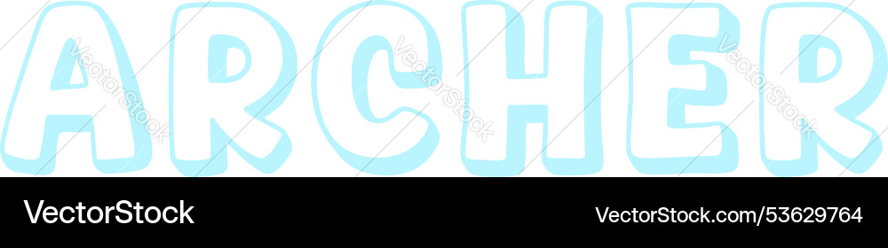 Archer Royalty Free Vector Image - VectorStock