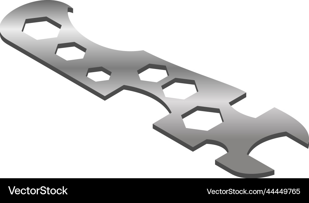 Bike wrench icon Royalty Free Vector Image - VectorStock