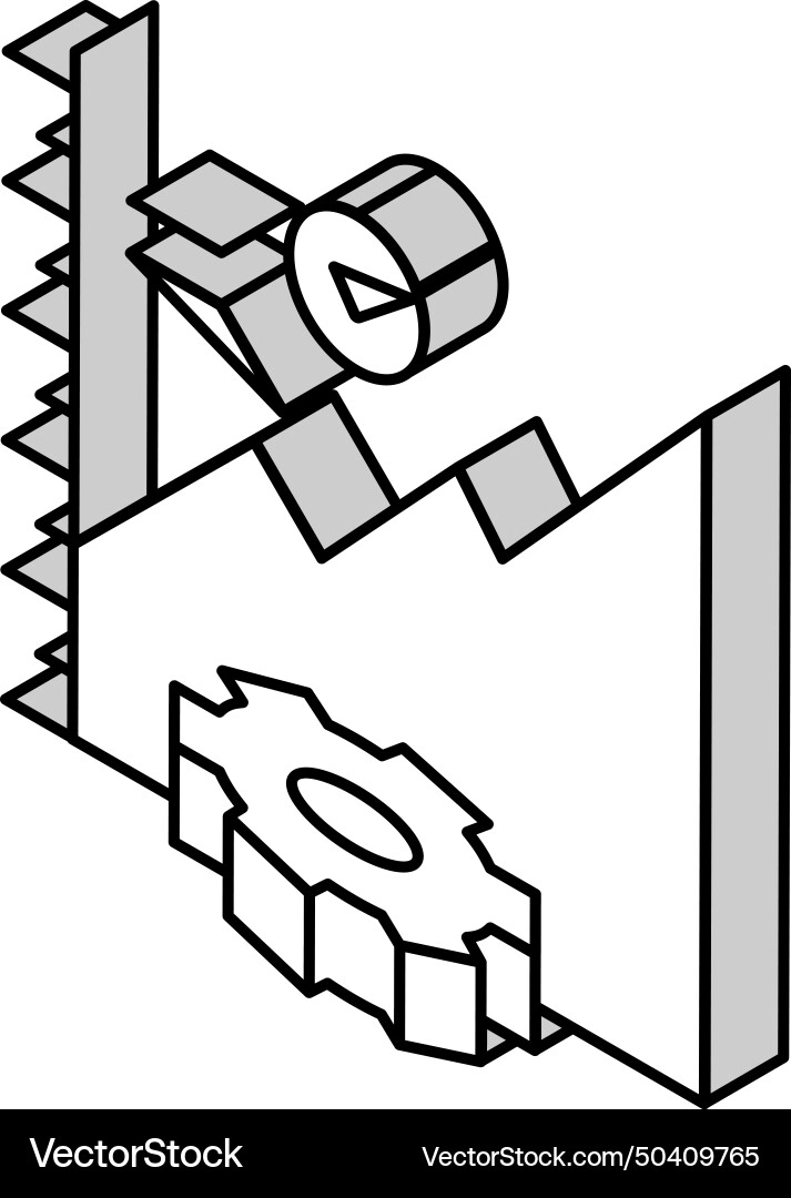 Efficiency improvement manufacturing engineer Vector Image