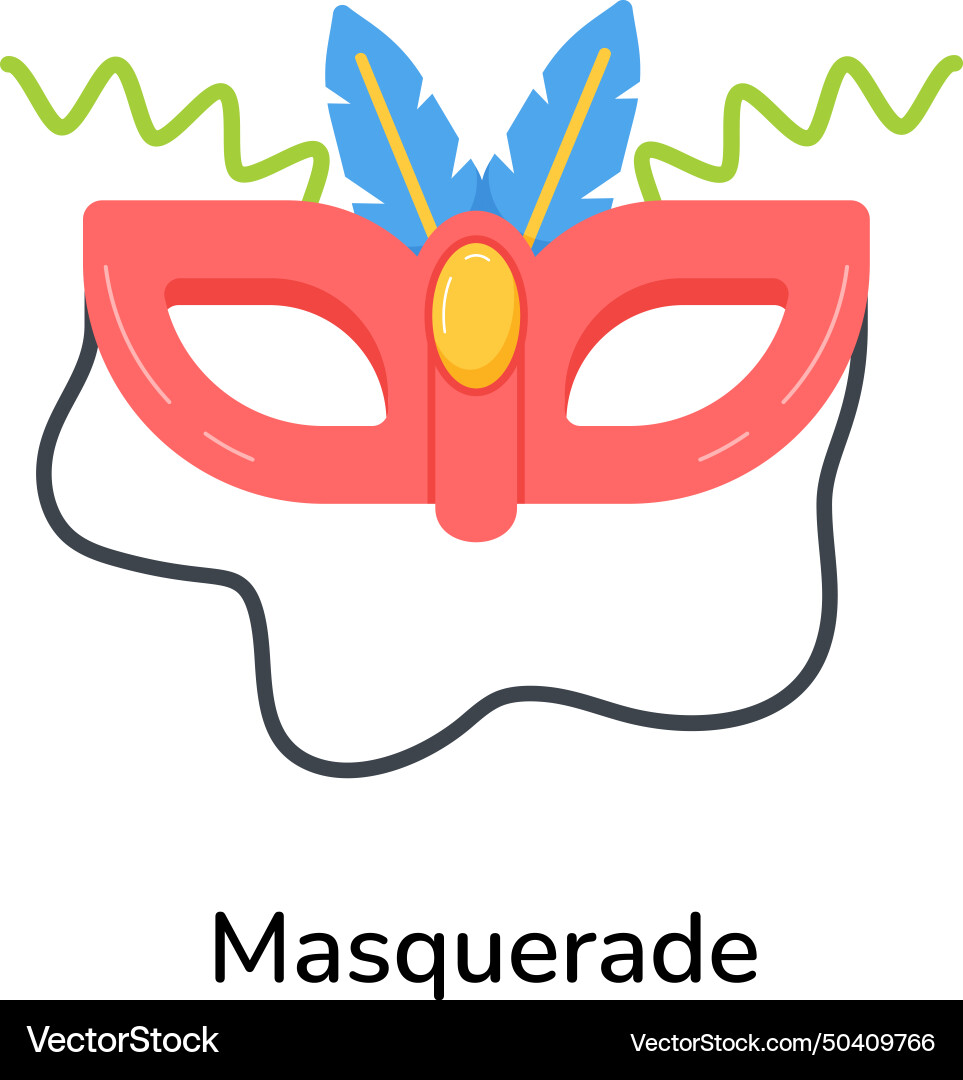 Masquerade Royalty Free Vector Image - VectorStock