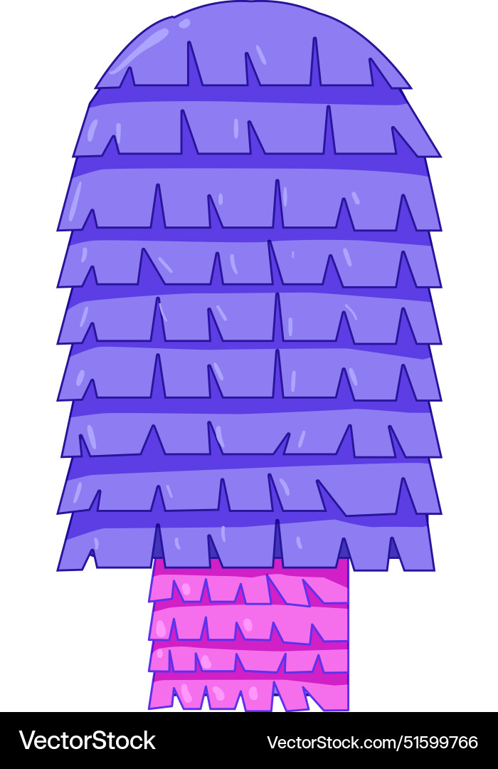 Party pinata cartoon Royalty Free Vector Image