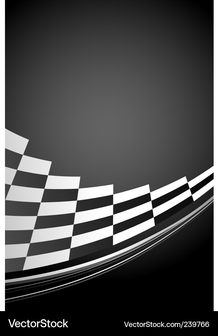 Racing background Royalty Free Vector Image - VectorStock