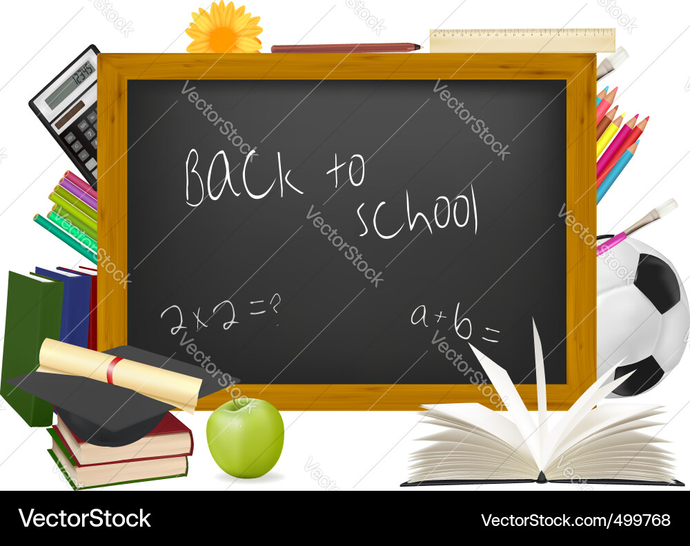 Blackboard Royalty Free Vector Image - VectorStock