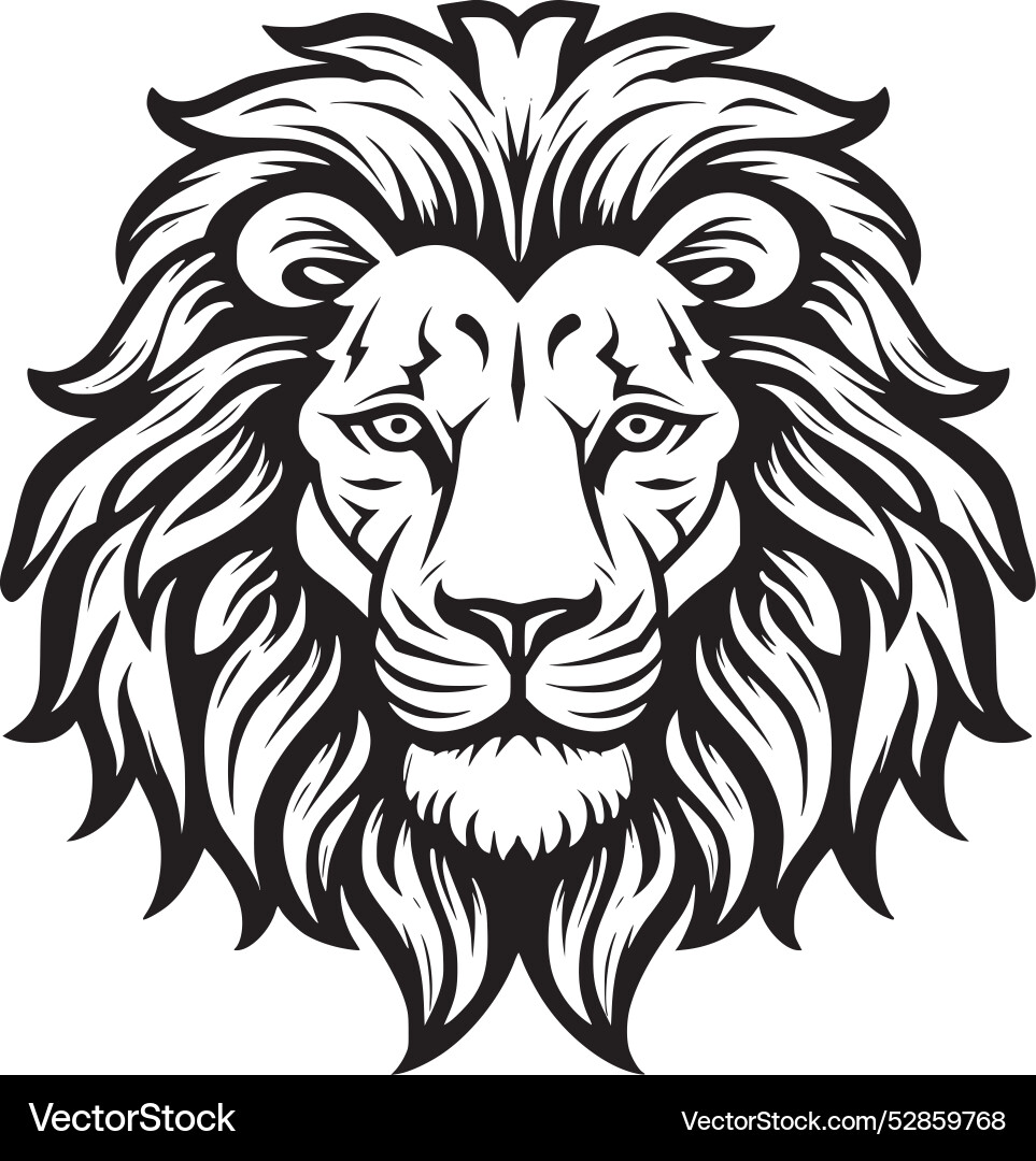 Cecil - black and white Royalty Free Vector Image