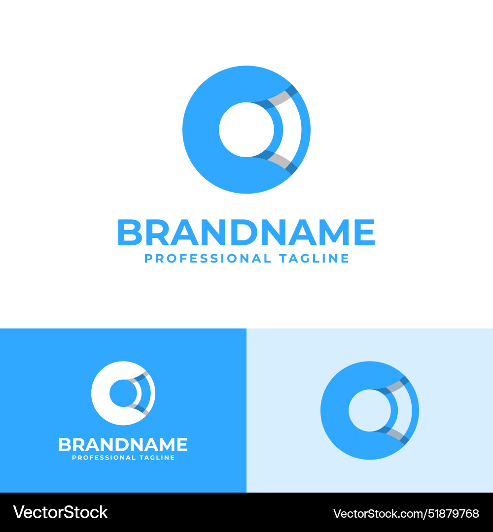 Letters co monogram logo suitable for any Vector Image