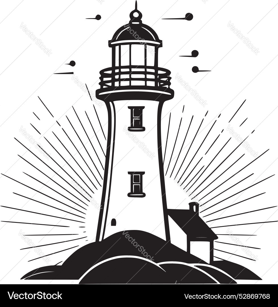 Lighthouse Royalty Free Vector Image - VectorStock