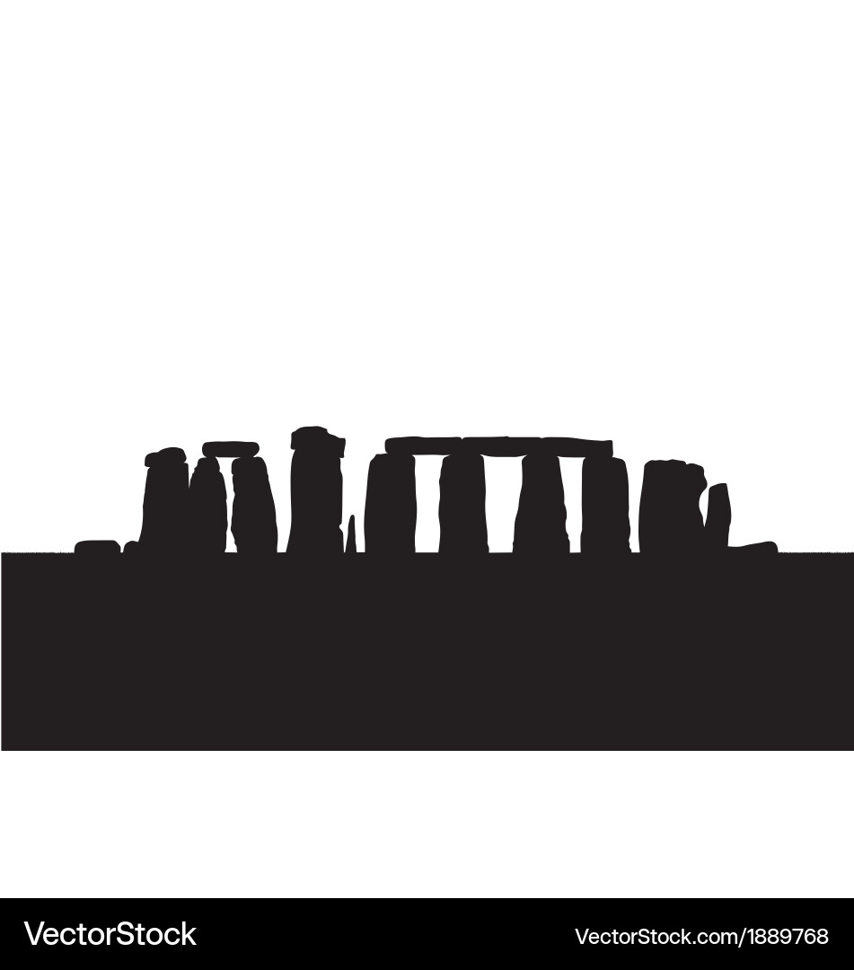 Stonehenge Royalty Free Vector Image - VectorStock