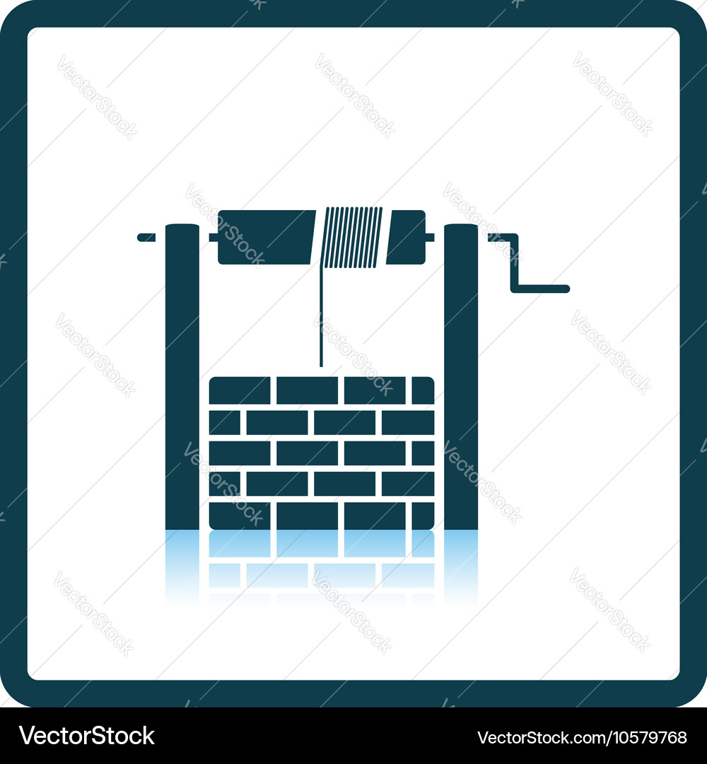 Well icon Royalty Free Vector Image - VectorStock