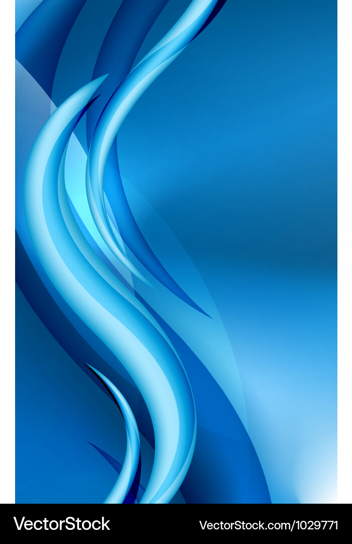 Aqua waves abstract background Royalty Free Vector Image