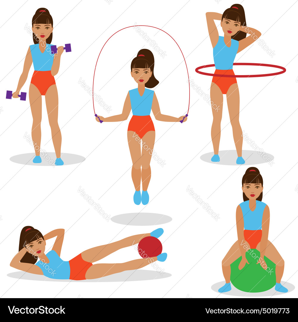 Exercise Royalty Free Vector Image - VectorStock