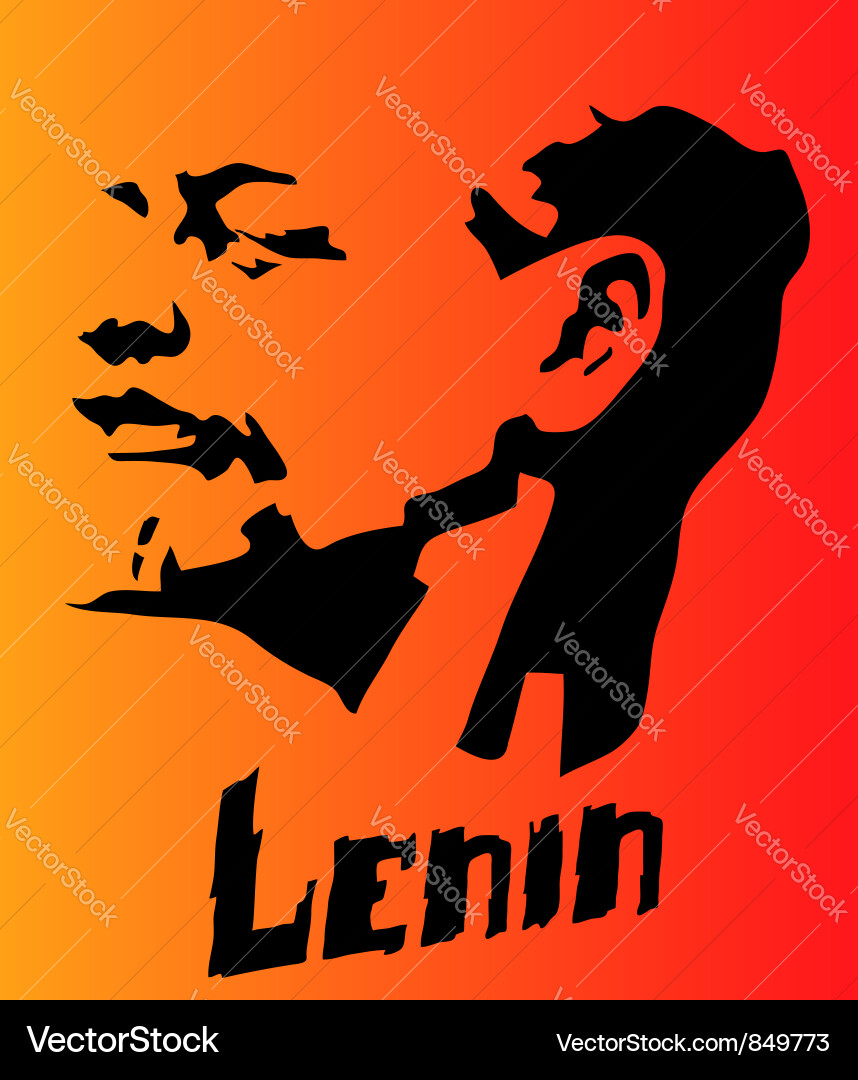 Lenin Royalty Free Vector Image - VectorStock