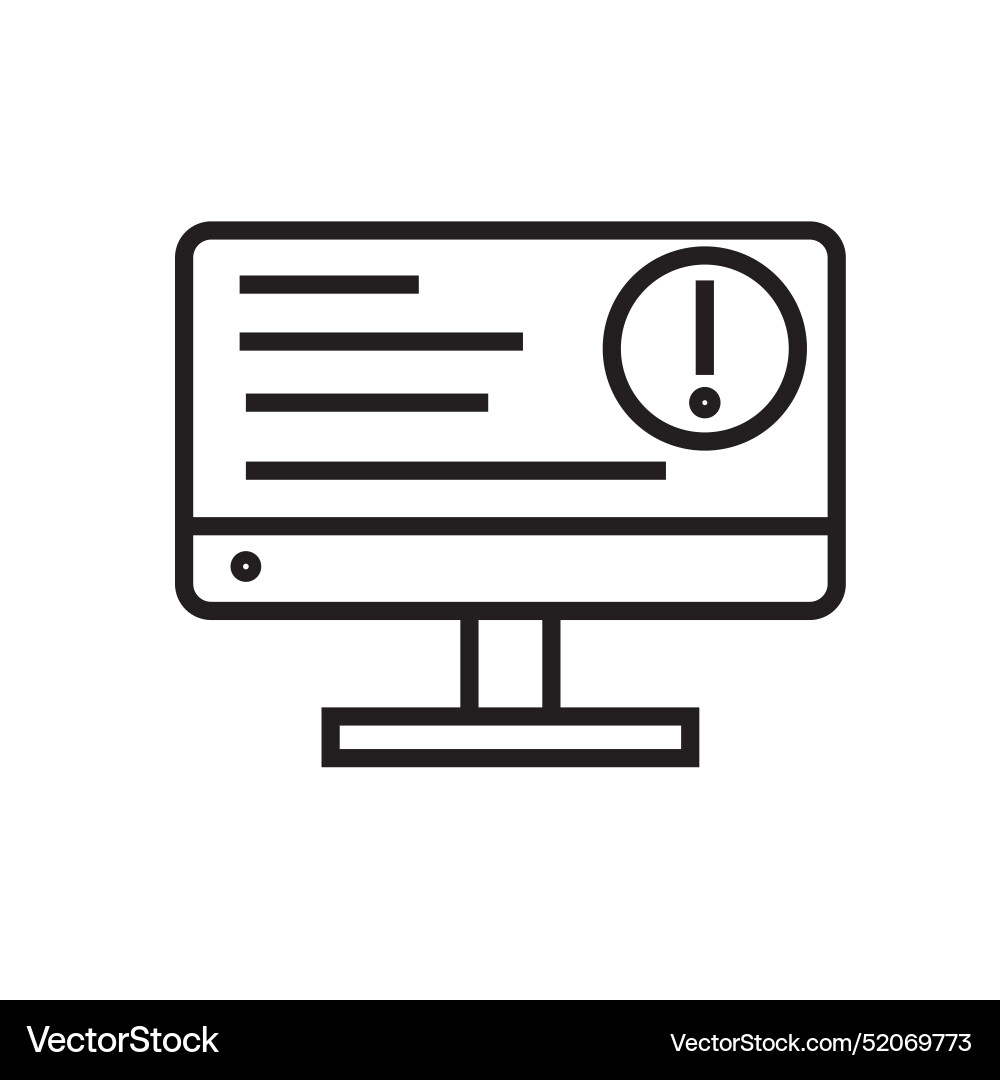 Official information online icon great Royalty Free Vector