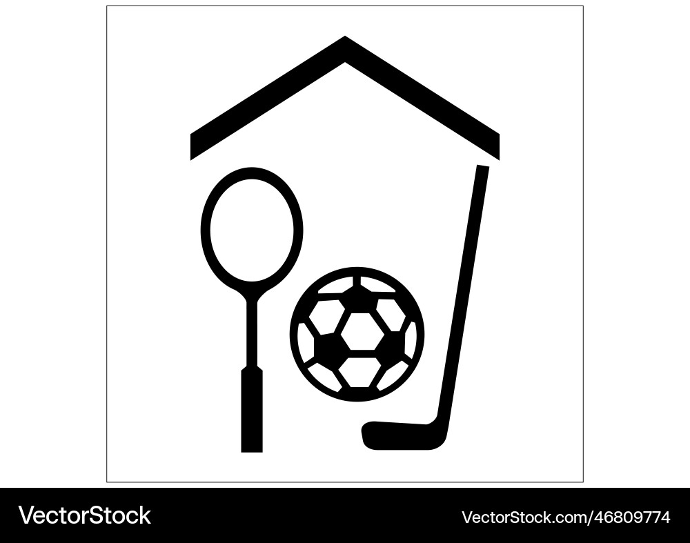 Sports hall Royalty Free Vector Image - VectorStock