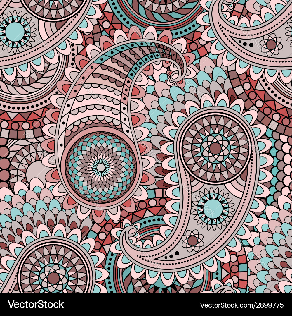 Paisley pattern Royalty Free Vector Image - VectorStock