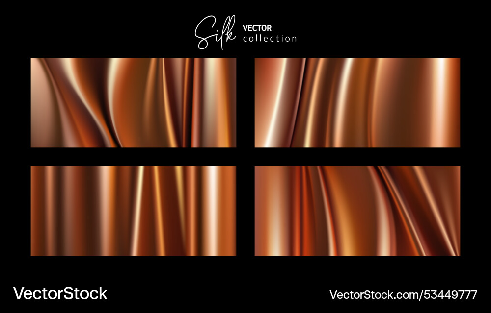 Silk fabric texture Royalty Free Vector Image - VectorStock