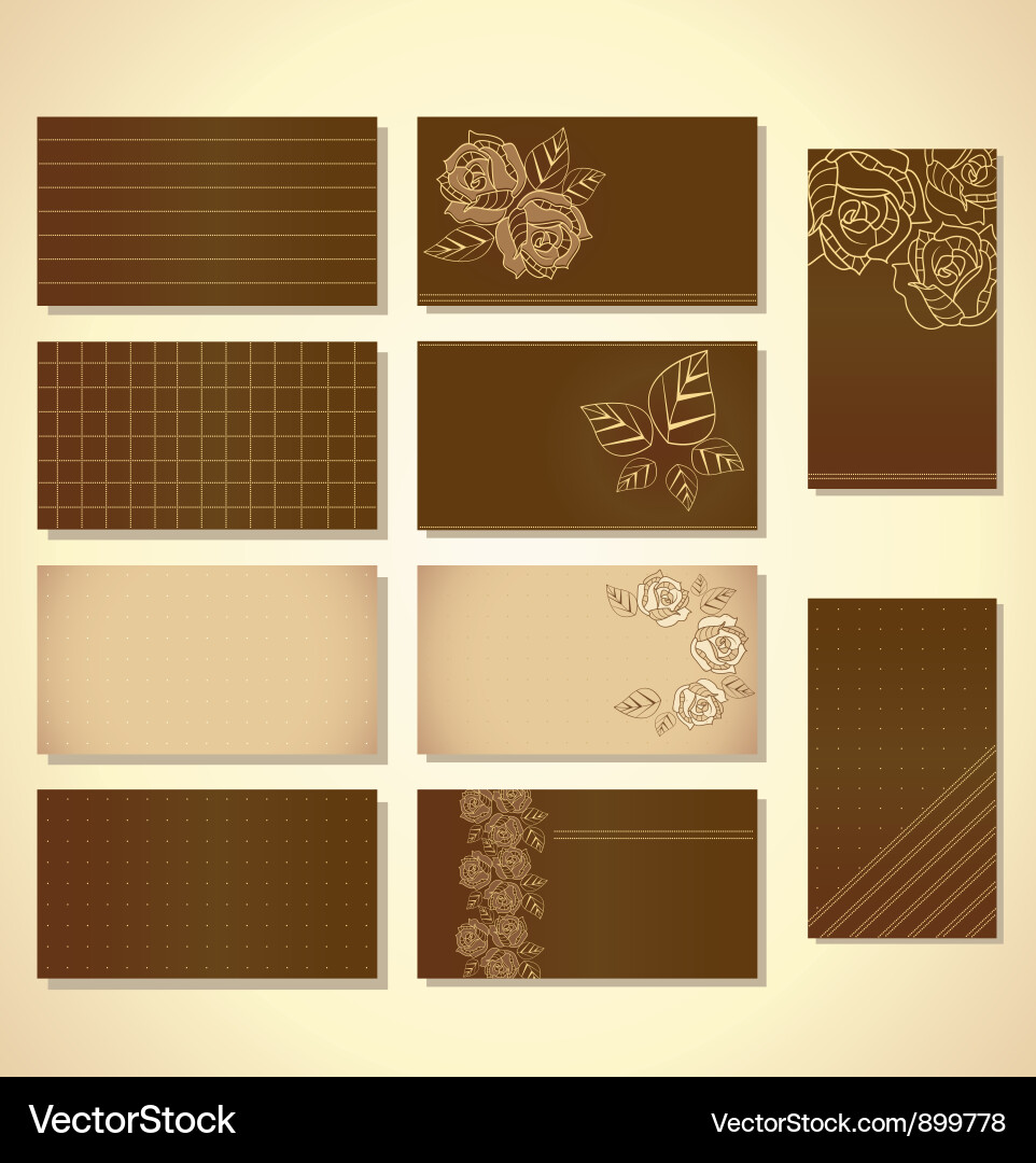 Cards Royalty Free Vector Image - VectorStock