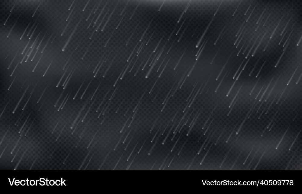 Hailstorm isolated Royalty Free Vector Image - VectorStock