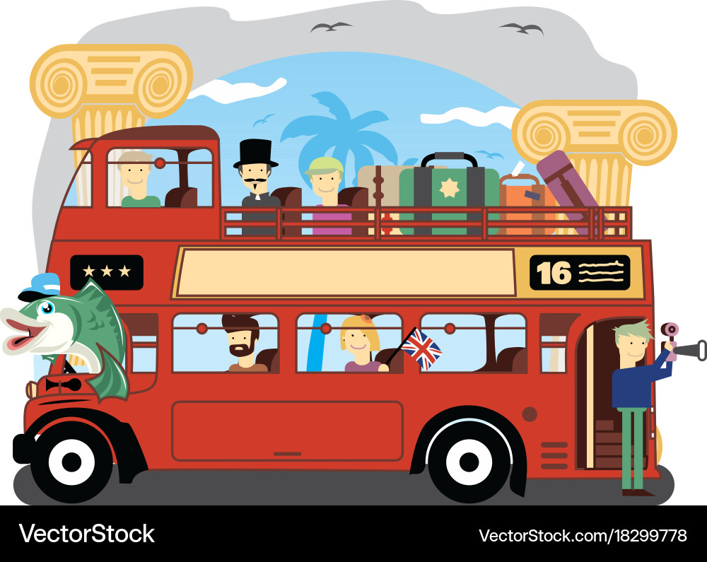 Seabus driver Royalty Free Vector Image - VectorStock