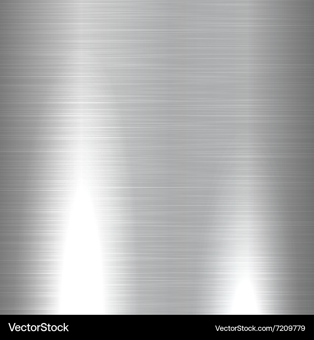 Shiny brushed metal texture Royalty Free Vector Image