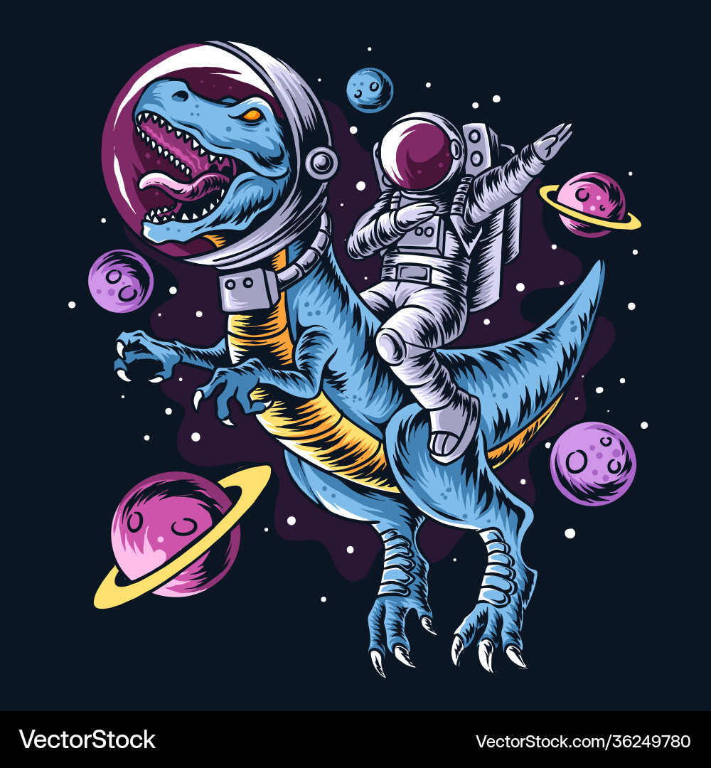 Dinosaur Rocket Vector Images (over 510)