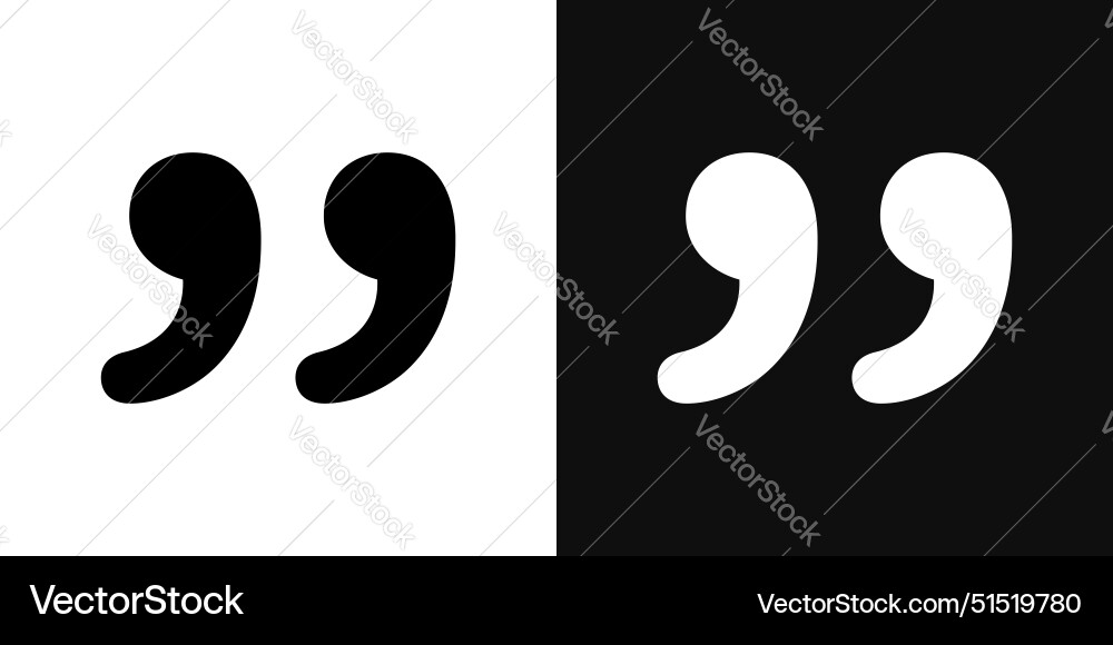 Quote right icon Royalty Free Vector Image - VectorStock