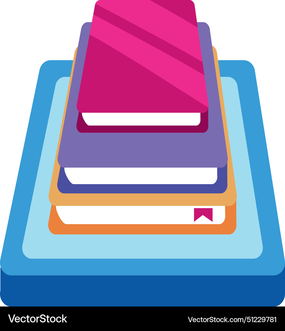 Ebook literature app Royalty Free Vector Image