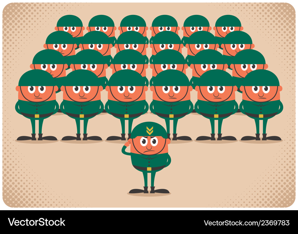 Army Royalty Free Vector Image - VectorStock