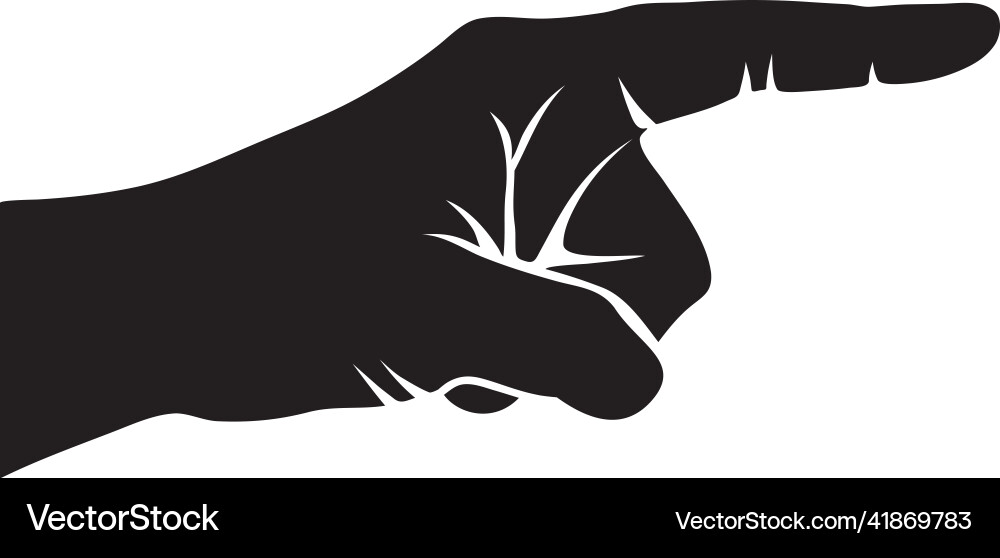 Hand Royalty Free Vector Image - VectorStock