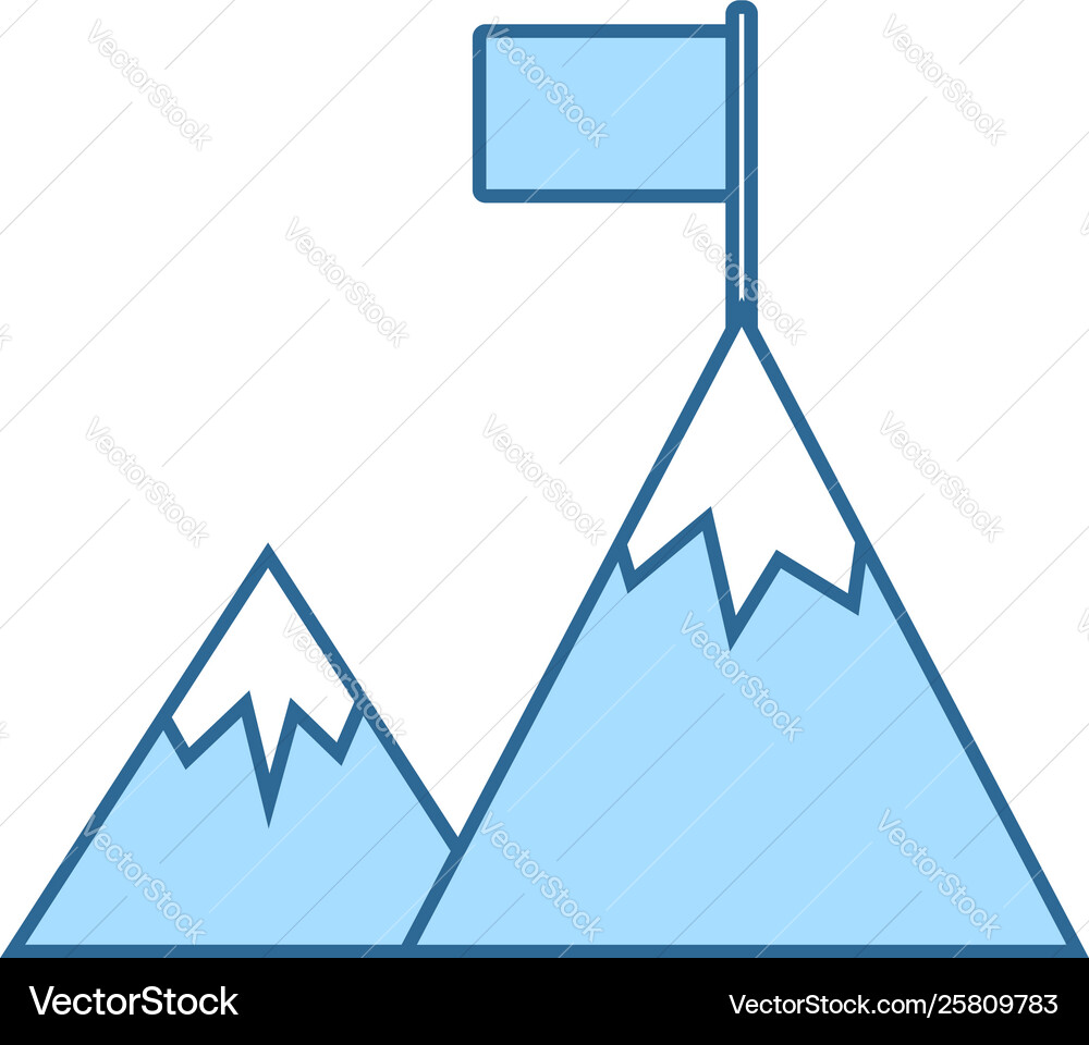 Mission icon Royalty Free Vector Image - VectorStock