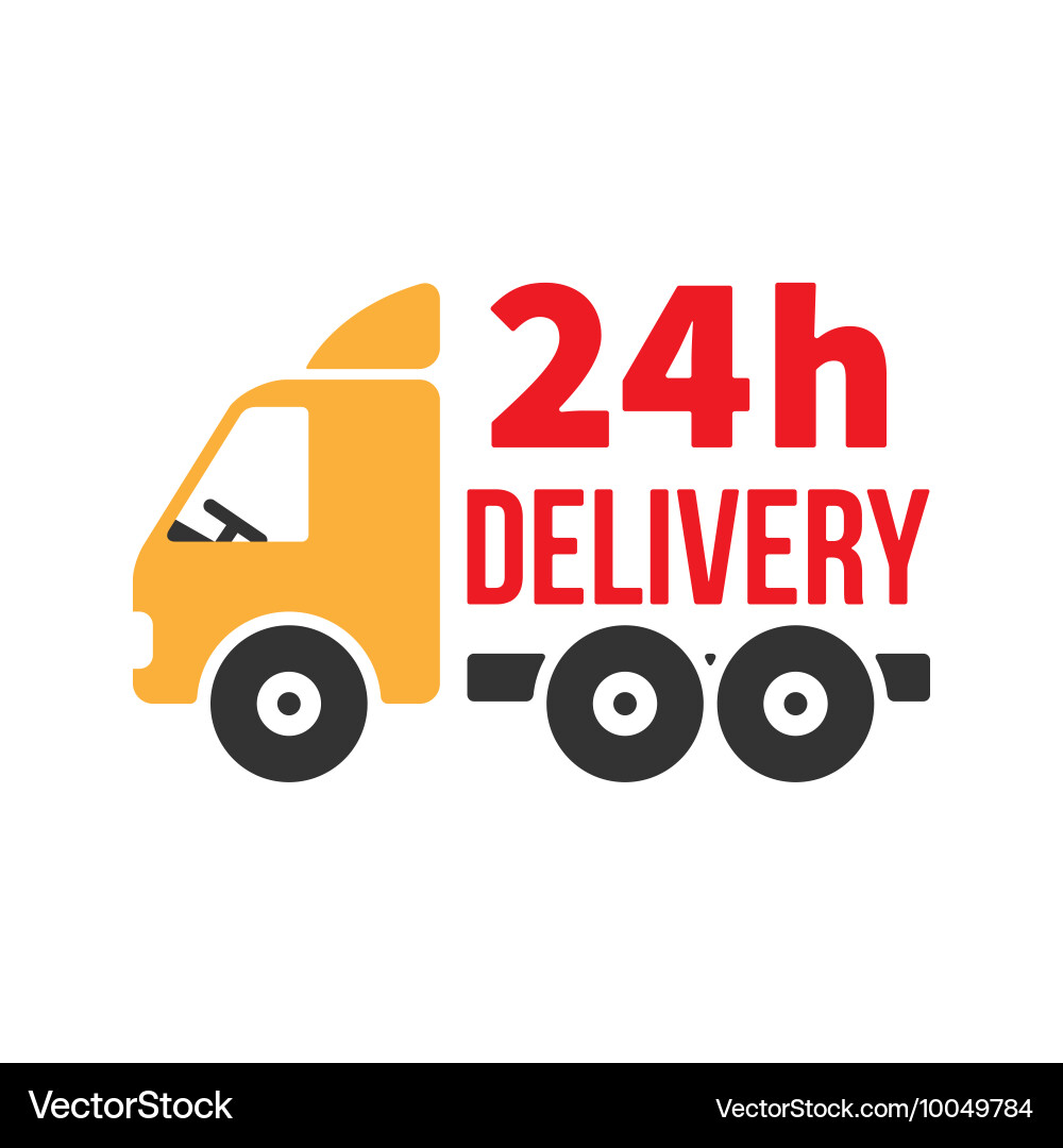 Next Day Delivery Icon - Shipping Royalty Free Vector Image