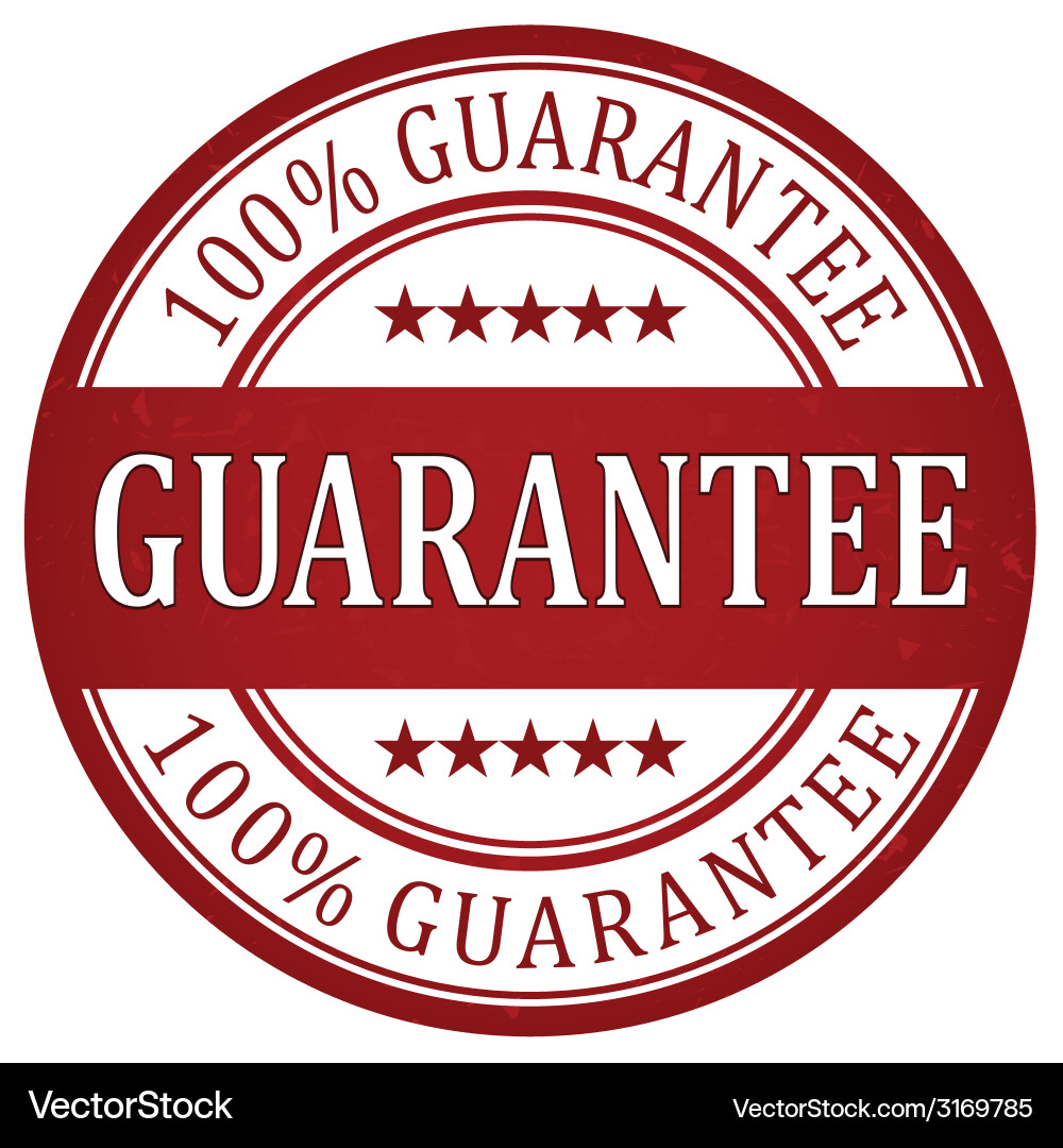 Guarantee stamp Royalty Free Vector Image - VectorStock