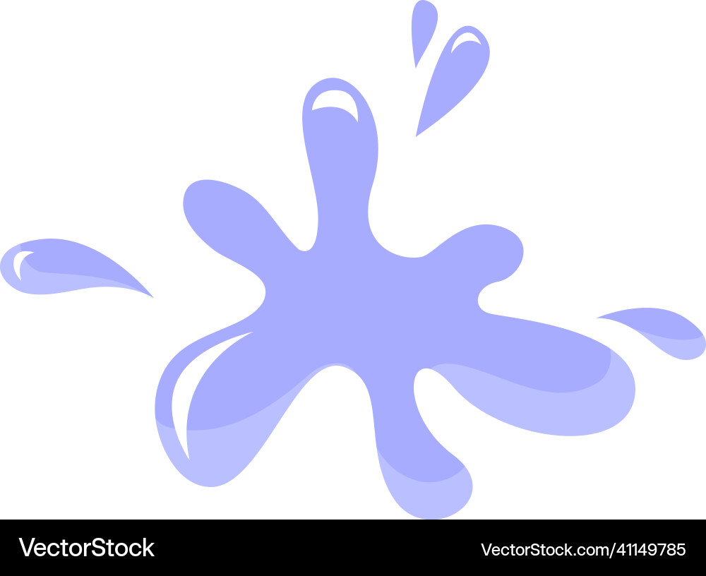 Water splash Royalty Free Vector Image - VectorStock