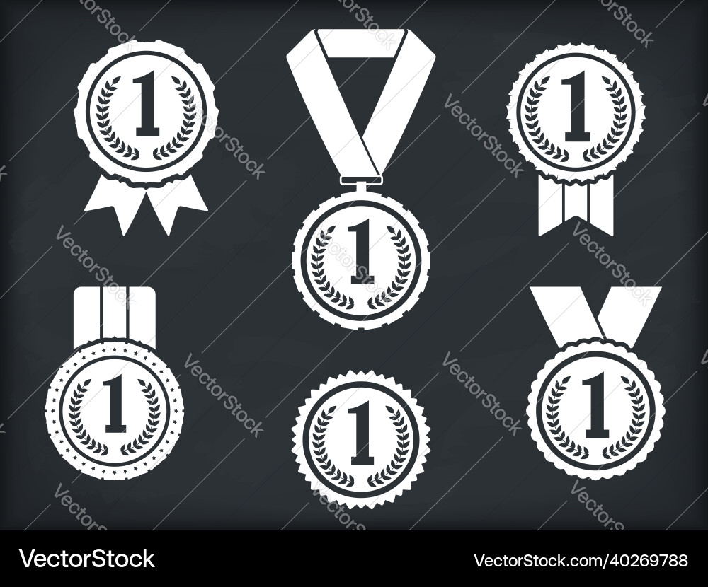 Medals Royalty Free Vector Image - VectorStock