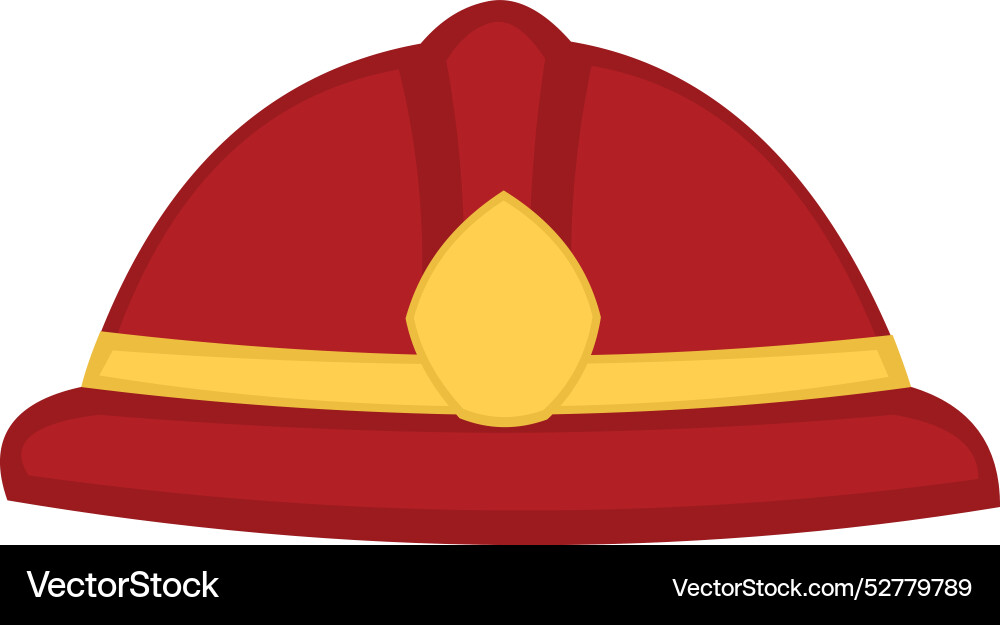 Firefighter helmet Royalty Free Vector Image - VectorStock