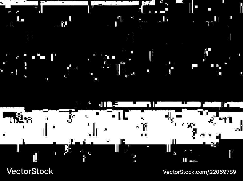Glitch overlay texture Royalty Free Vector Image