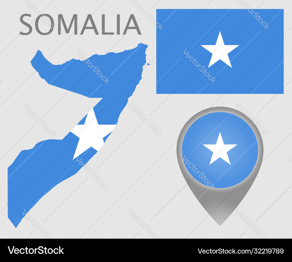 Somalia Royalty Free Vector Image - VectorStock