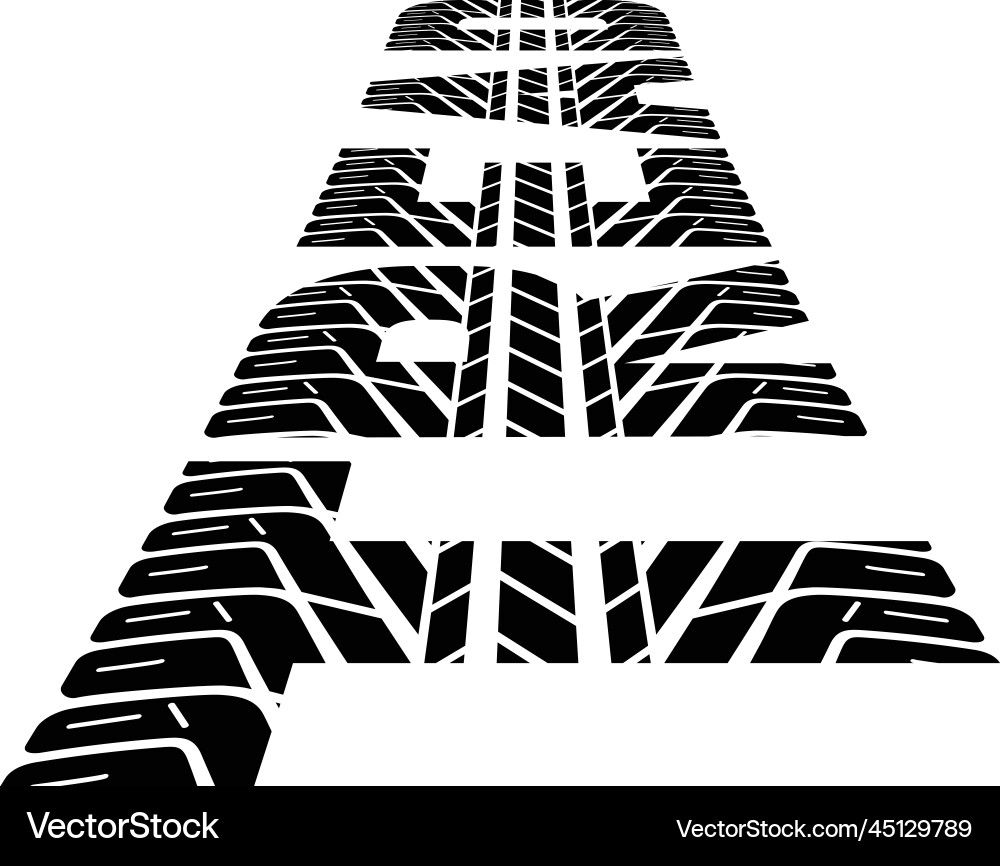 Tread Royalty Free Vector Image - VectorStock