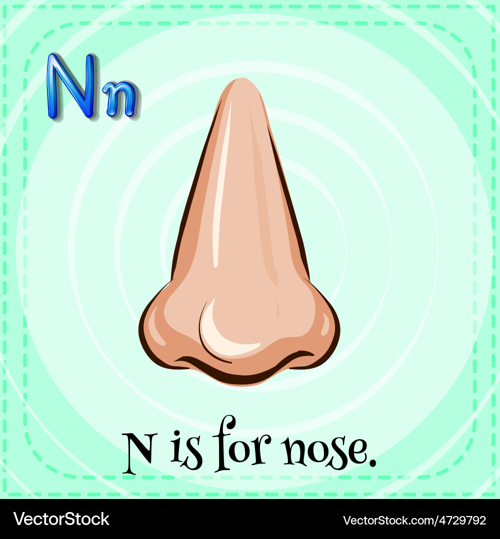 Letter n Royalty Free Vector Image - VectorStock