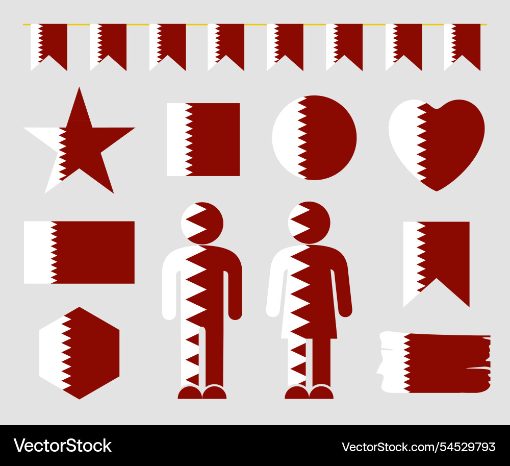 Qatar Royalty Free Vector Image - VectorStock