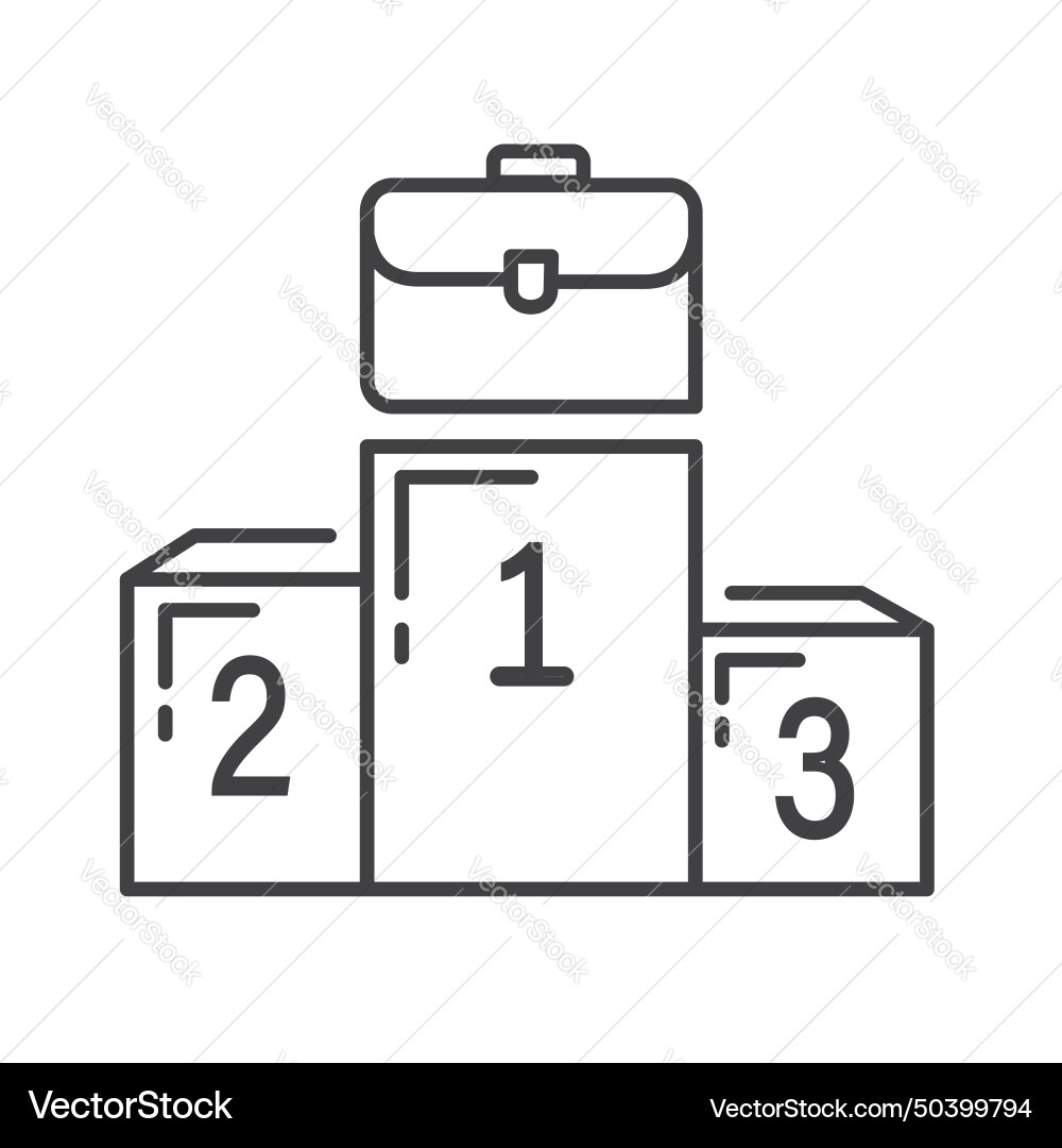 Compitition rivalry icon design Royalty Free Vector Image