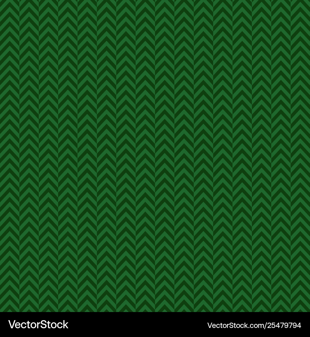 Green herringbone decorative pattern background Vector Image