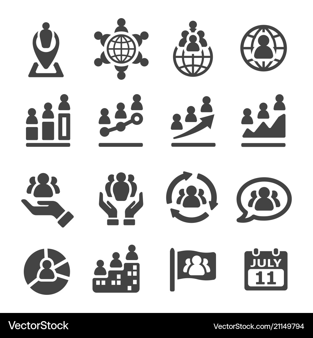 Increasing Population Vector Images (over 440)